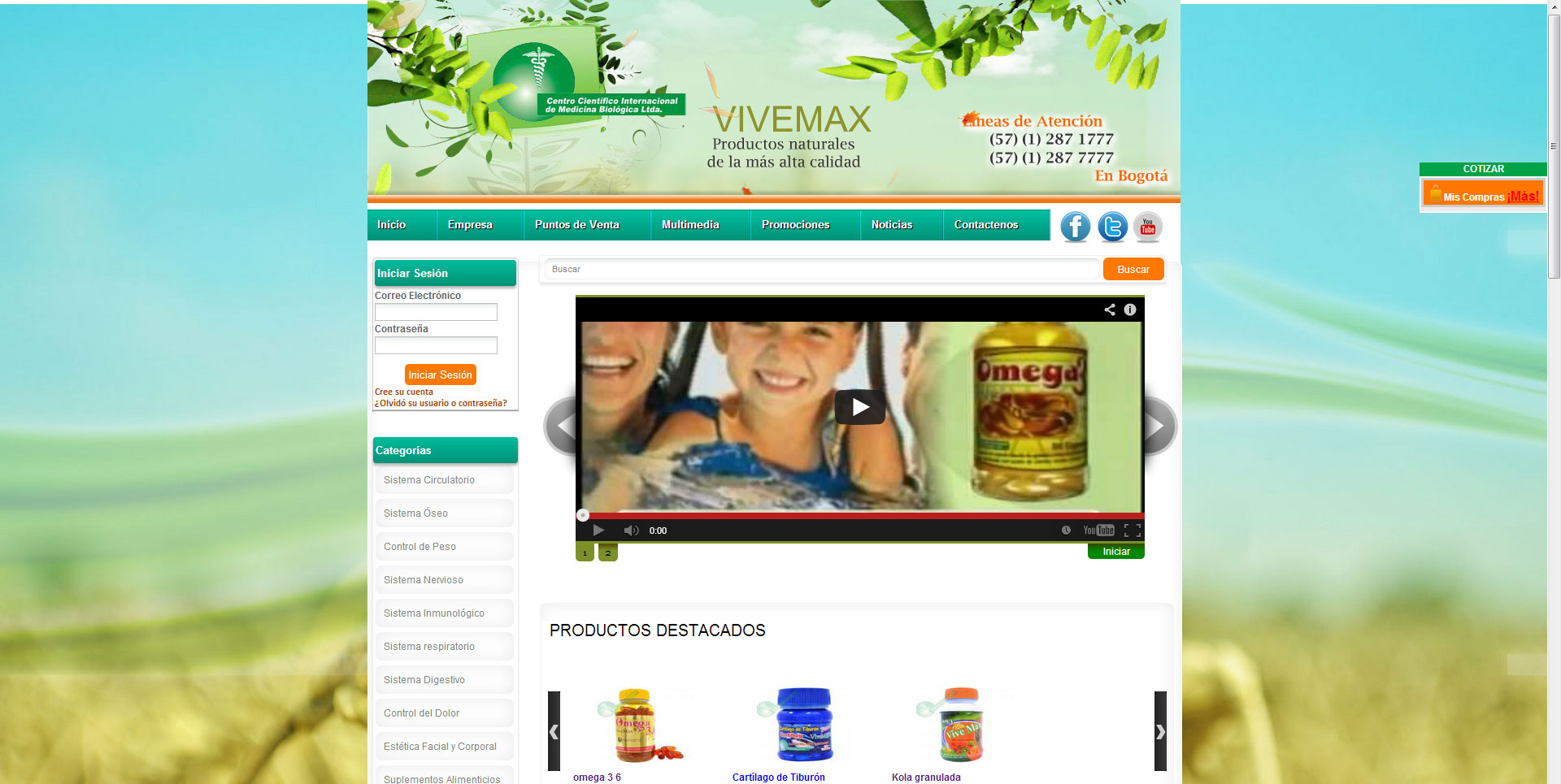 Empresa de medicina biológica ViveMax